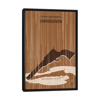 iCanvas "Unforgiven Minimal Movie Poster" by Chungkong Framed - Bed Bath & Beyond - 37086758